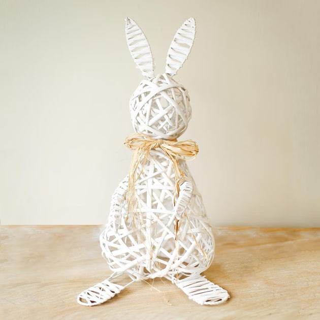 Willow Peter Rabbit in Bright White, 20" – Five Gold Monkeys