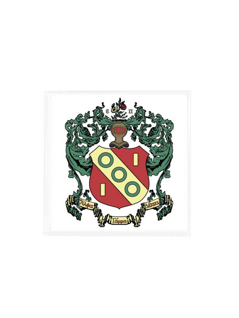 Acrylic Sorority Crest Frame – Five Gold Monkeys