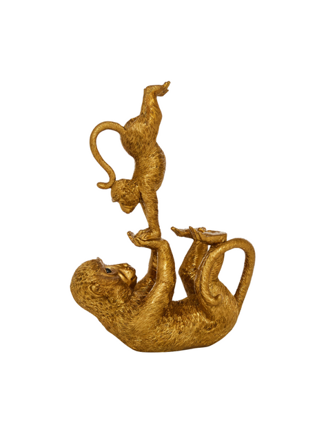 Gold Monkey Sculpture - 11" – Five Gold Monkeys